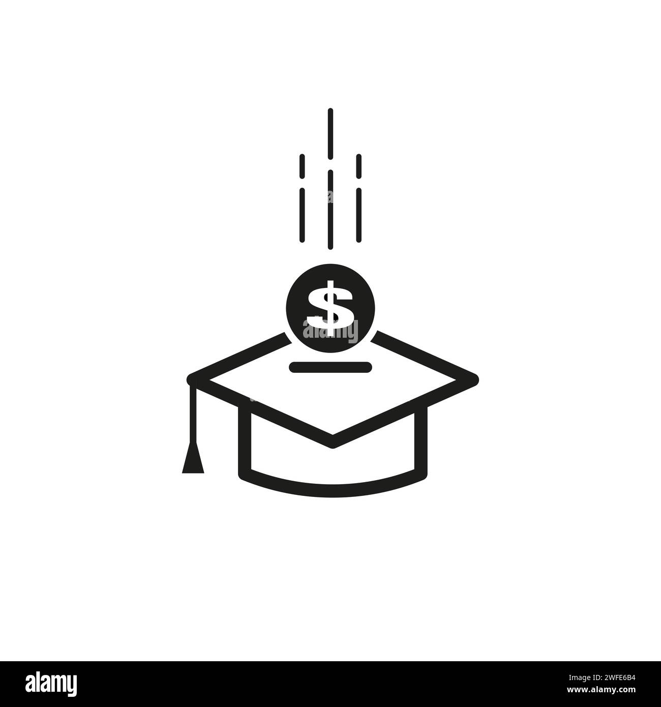 Tuition fee image Stock Vector Images - Alamy