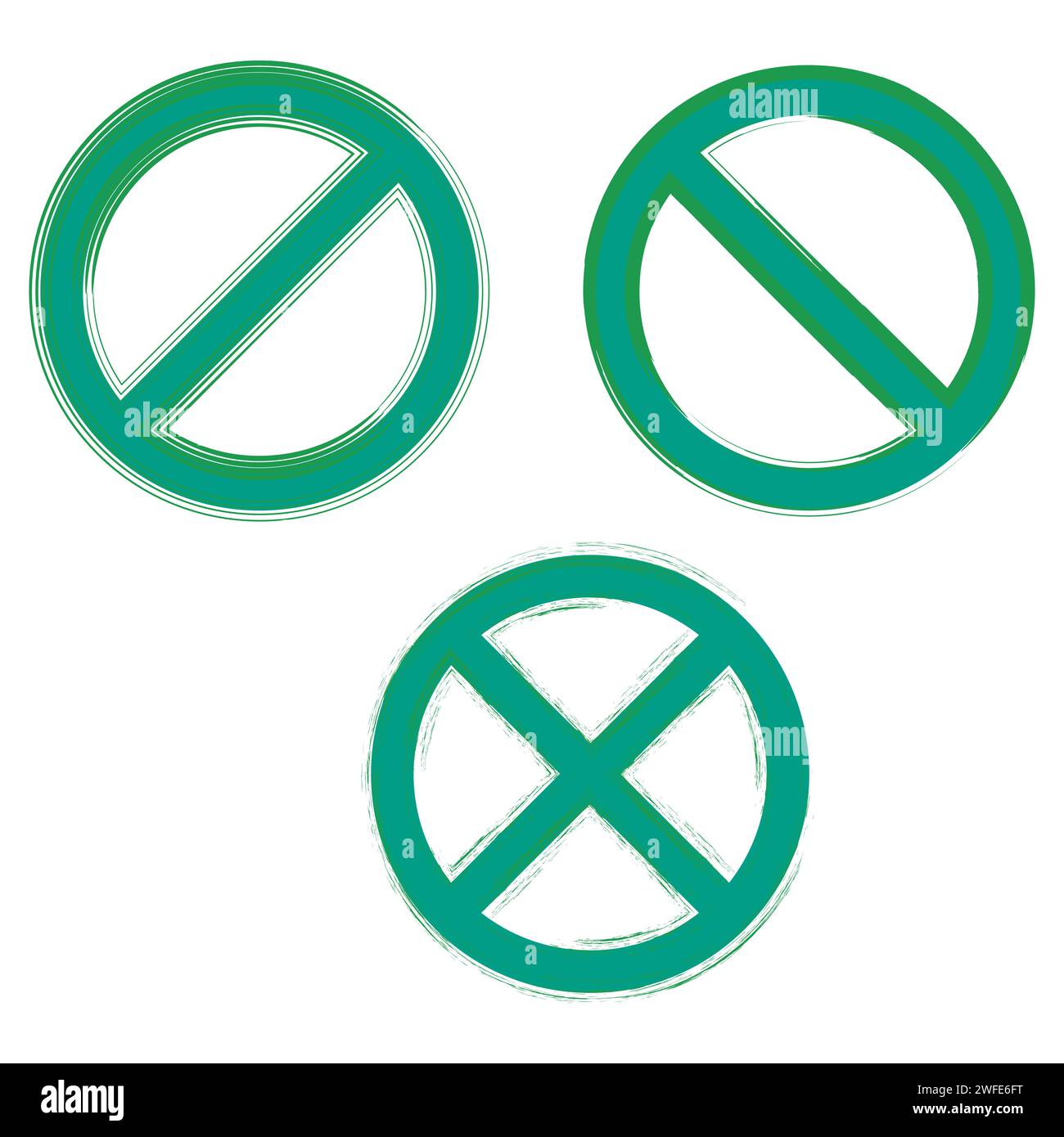 Censor sign. Prohibition icon. No sign. Vector illustration. EPS 10 ...