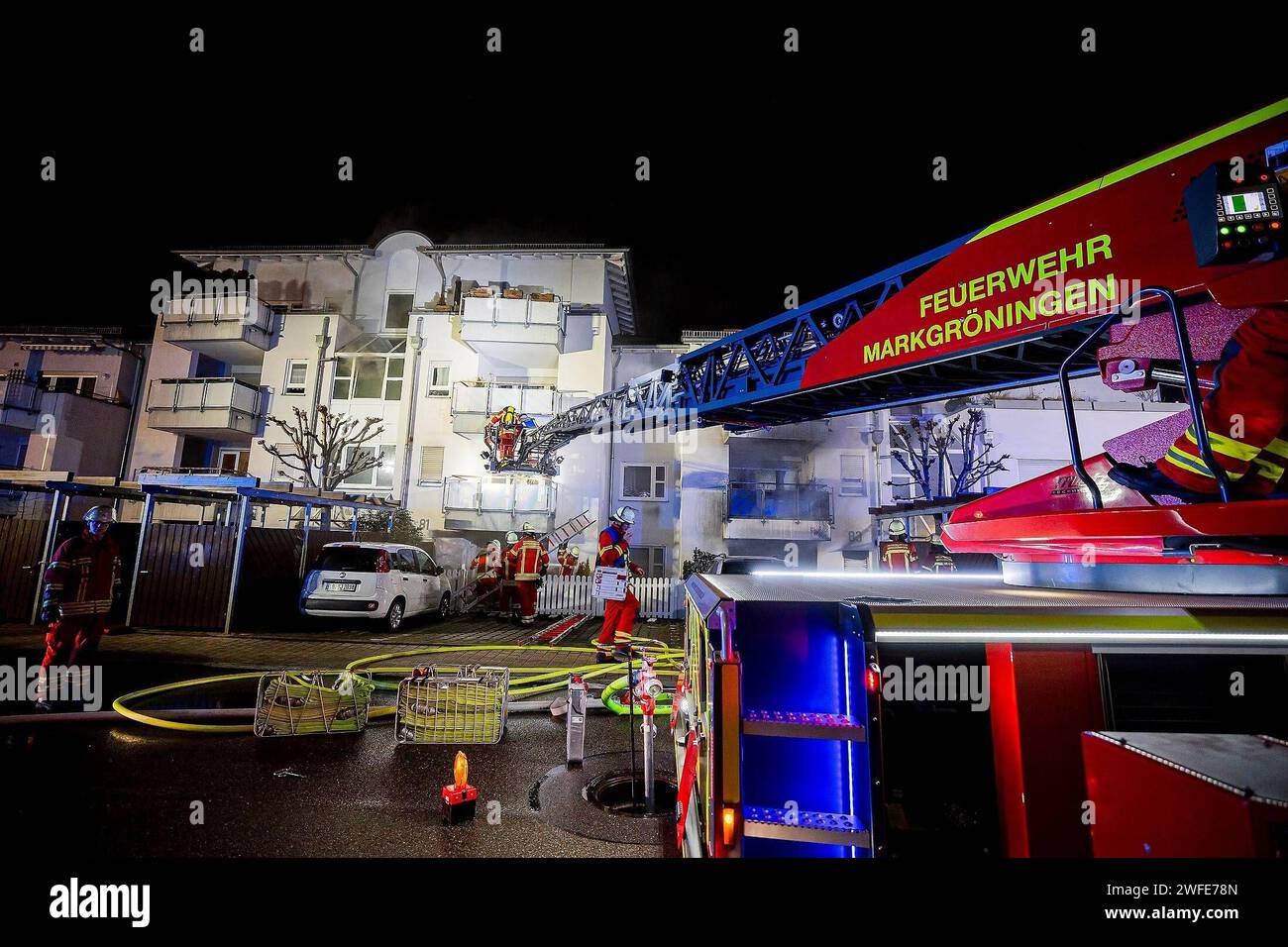 Verheerender Gebäudebrand in Markgröningen, Auf Hart, mit tragischem ...