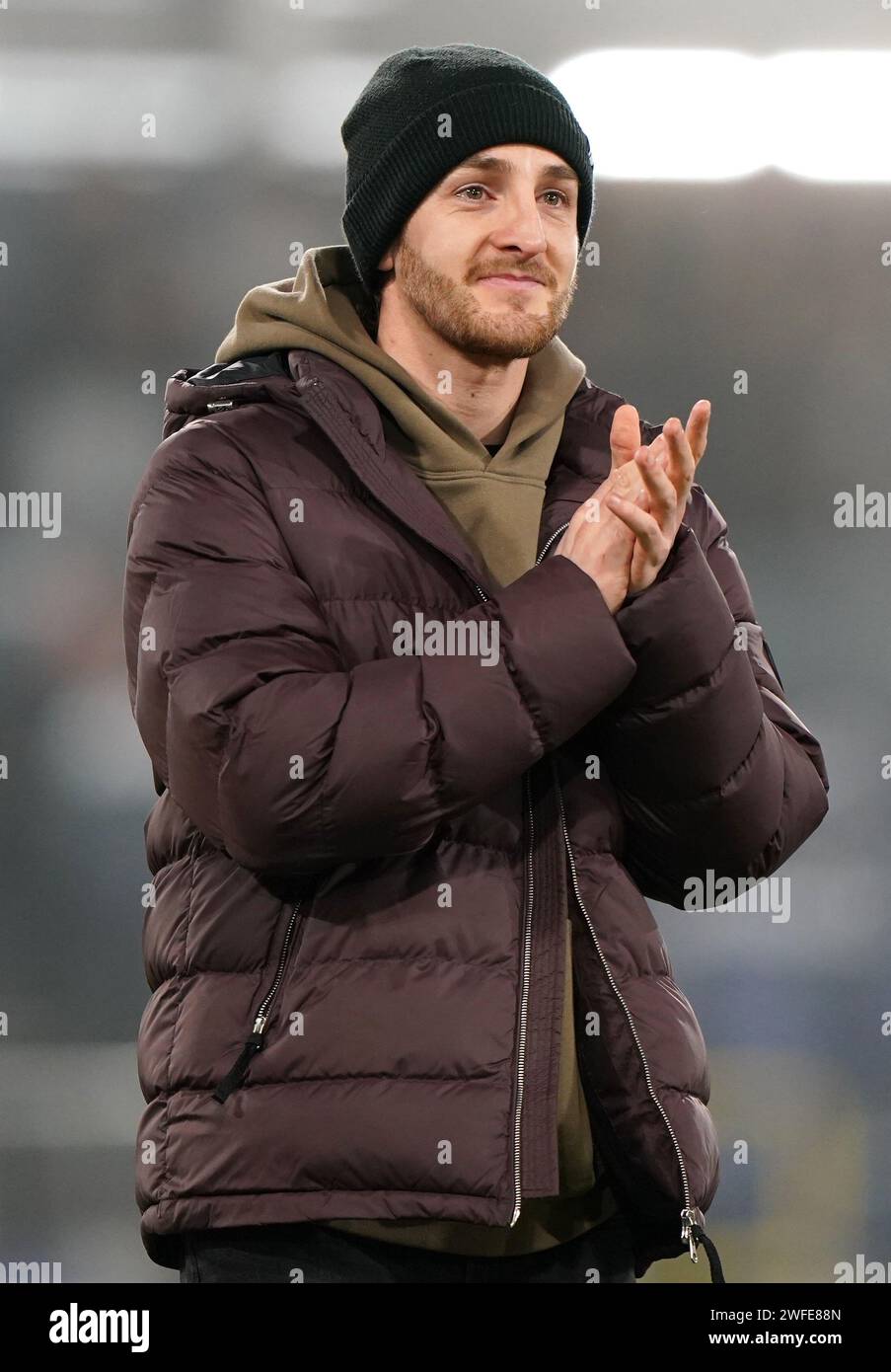 Luton Town's Tom Lockyer during the Premier League match at Kenilworth ...