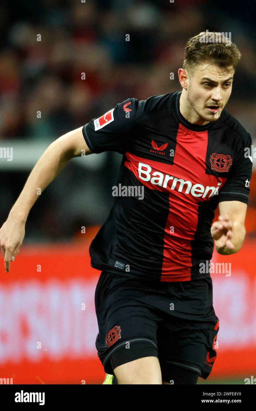 Leverkusen, Deutschland, Germany 1. Fussball Bundesliga, 19. Spieltag ...