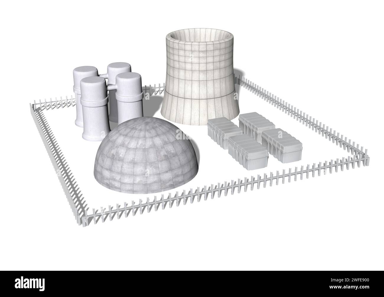 Cgi tower hi-res stock photography and images - Alamy