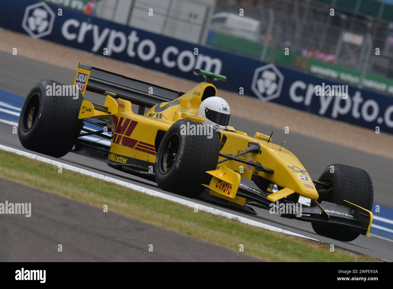 Historic F1 Car Demonstration 2023 British Grand Prix Stock Photo - Alamy