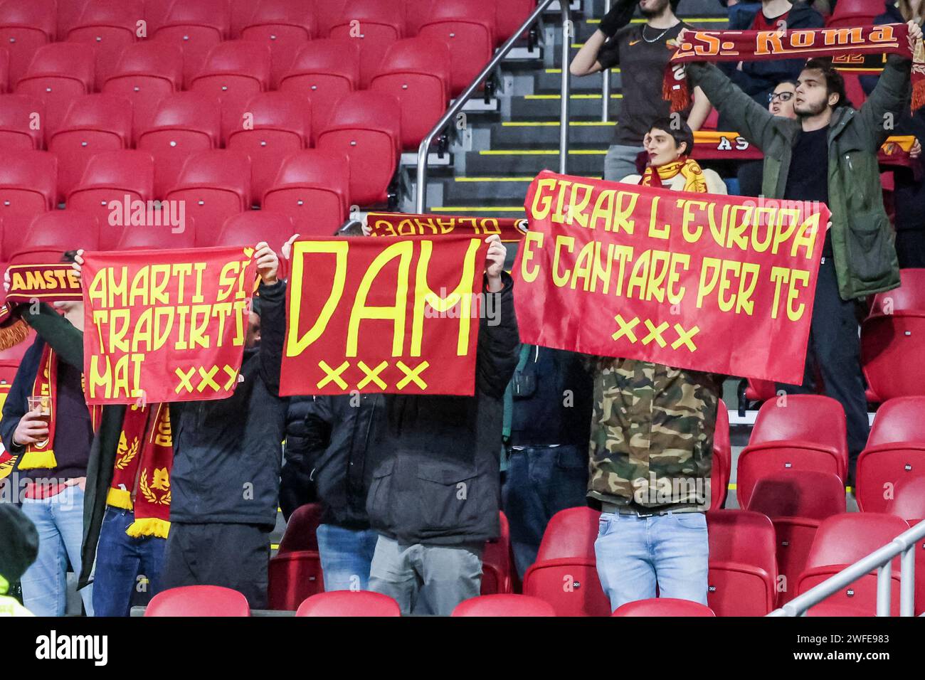 Amsterdam, Netherlands. 30th Jan, 2024. AMSTERDAM, 30-01-2024, Johan ...