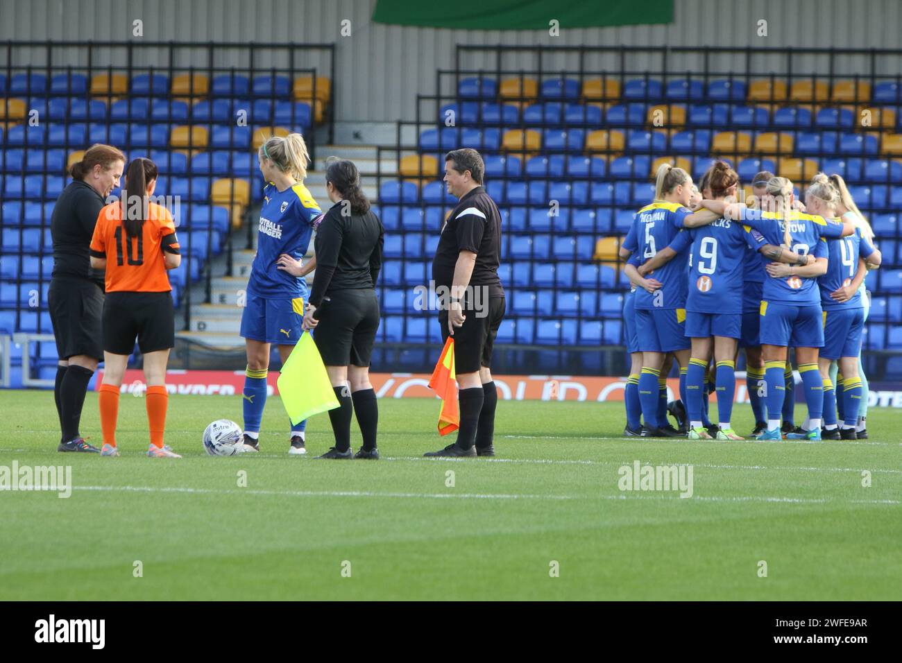 Footballs first transgender referee hi-res stock photography and images ...