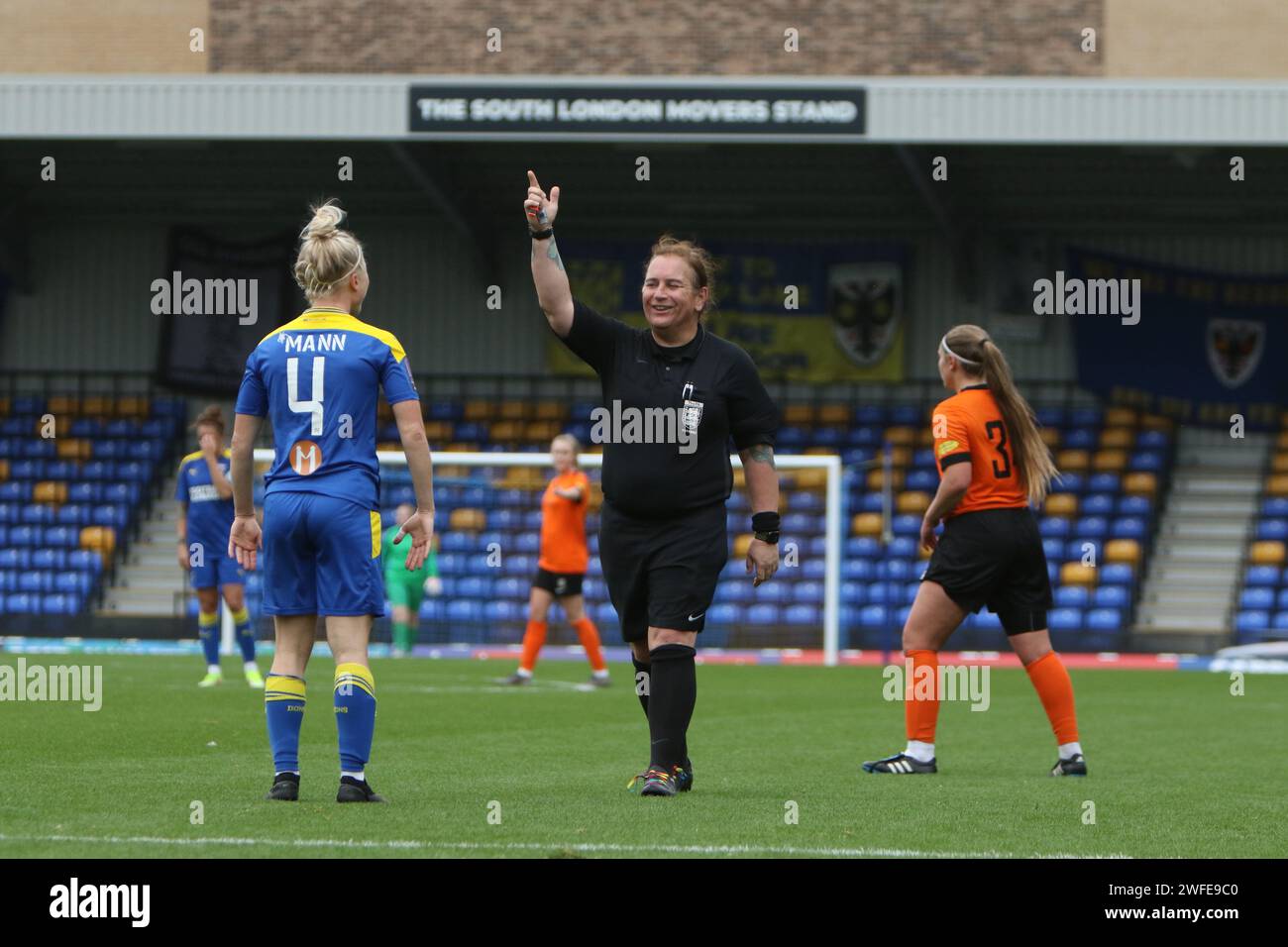 First transgender woman as football manager hi-res stock photography ...