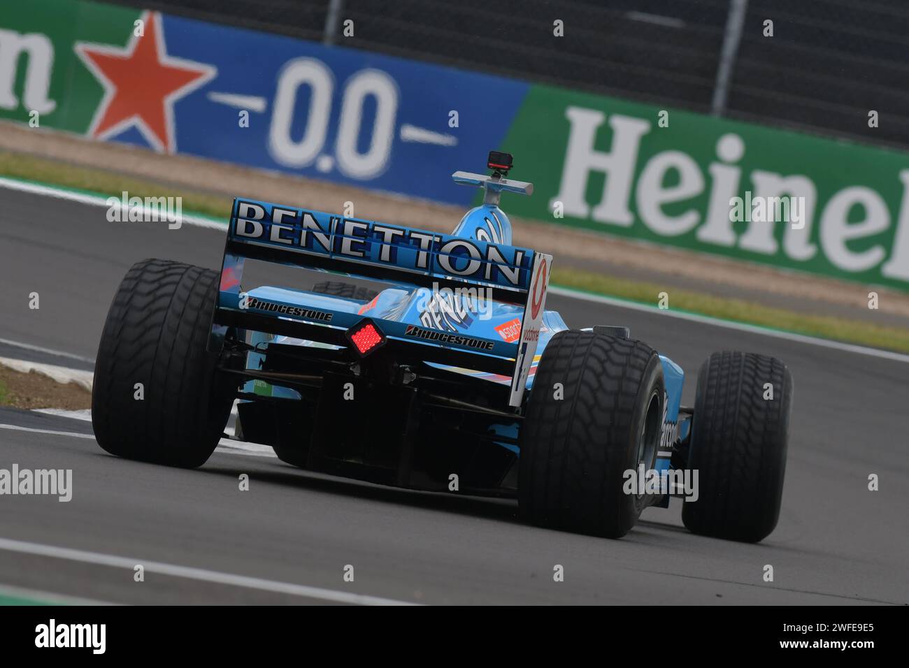 Historic F1 Car Demonstration 2023 British Grand Prix Stock Photo - Alamy