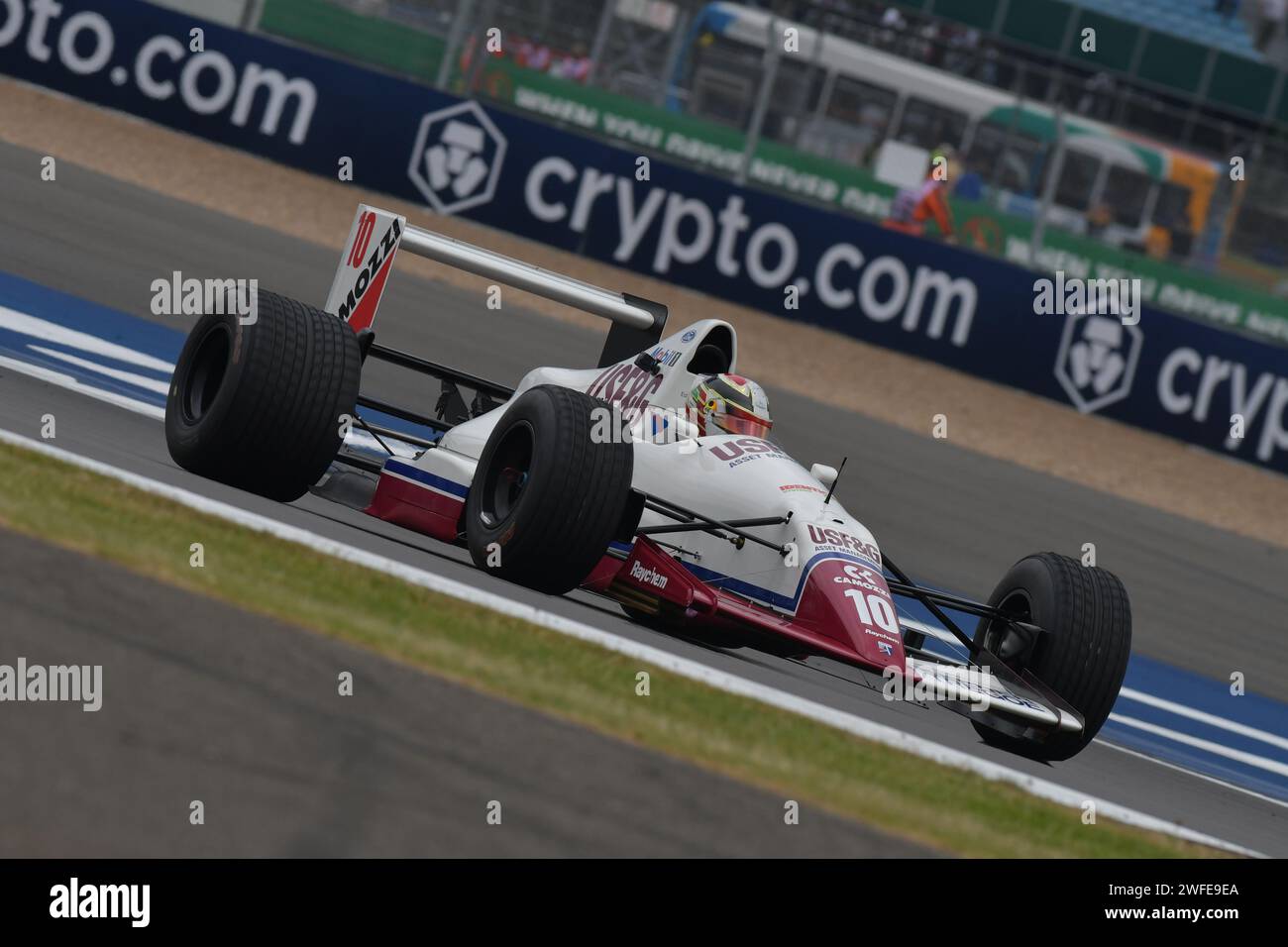 Historic F1 Car Demonstration 2023 British Grand Prix Stock Photo - Alamy