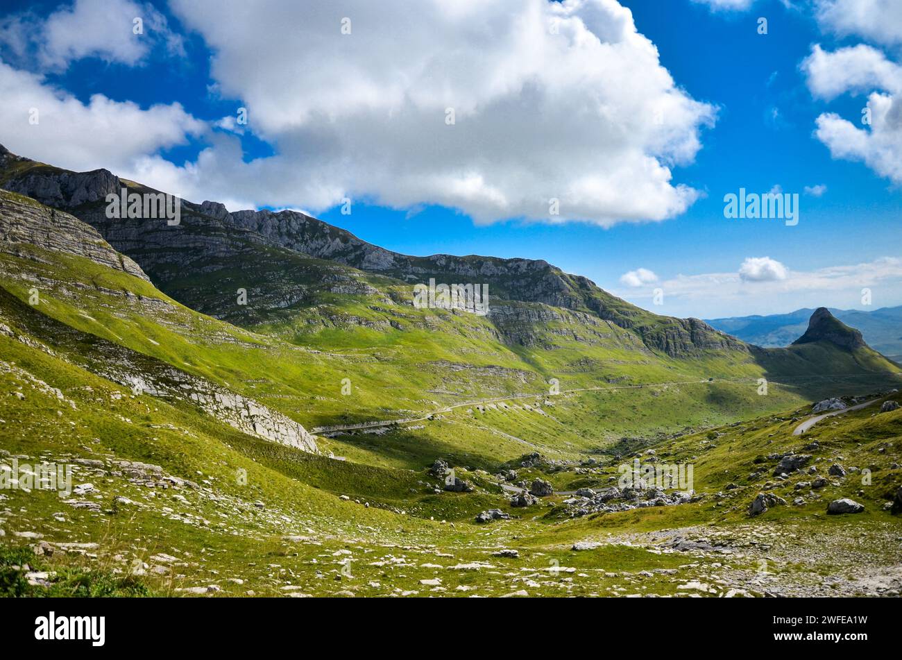 Durmitor mountains in National Park in Montenegro Stock Photo - Alamy
