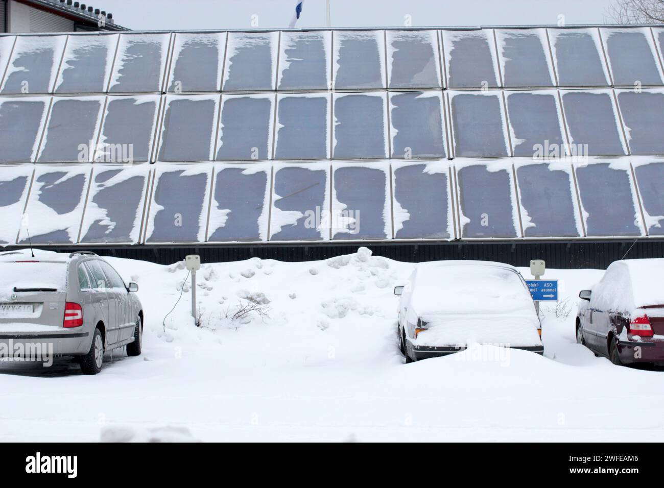 Solar panels finland hi-res stock photography and images - Alamy