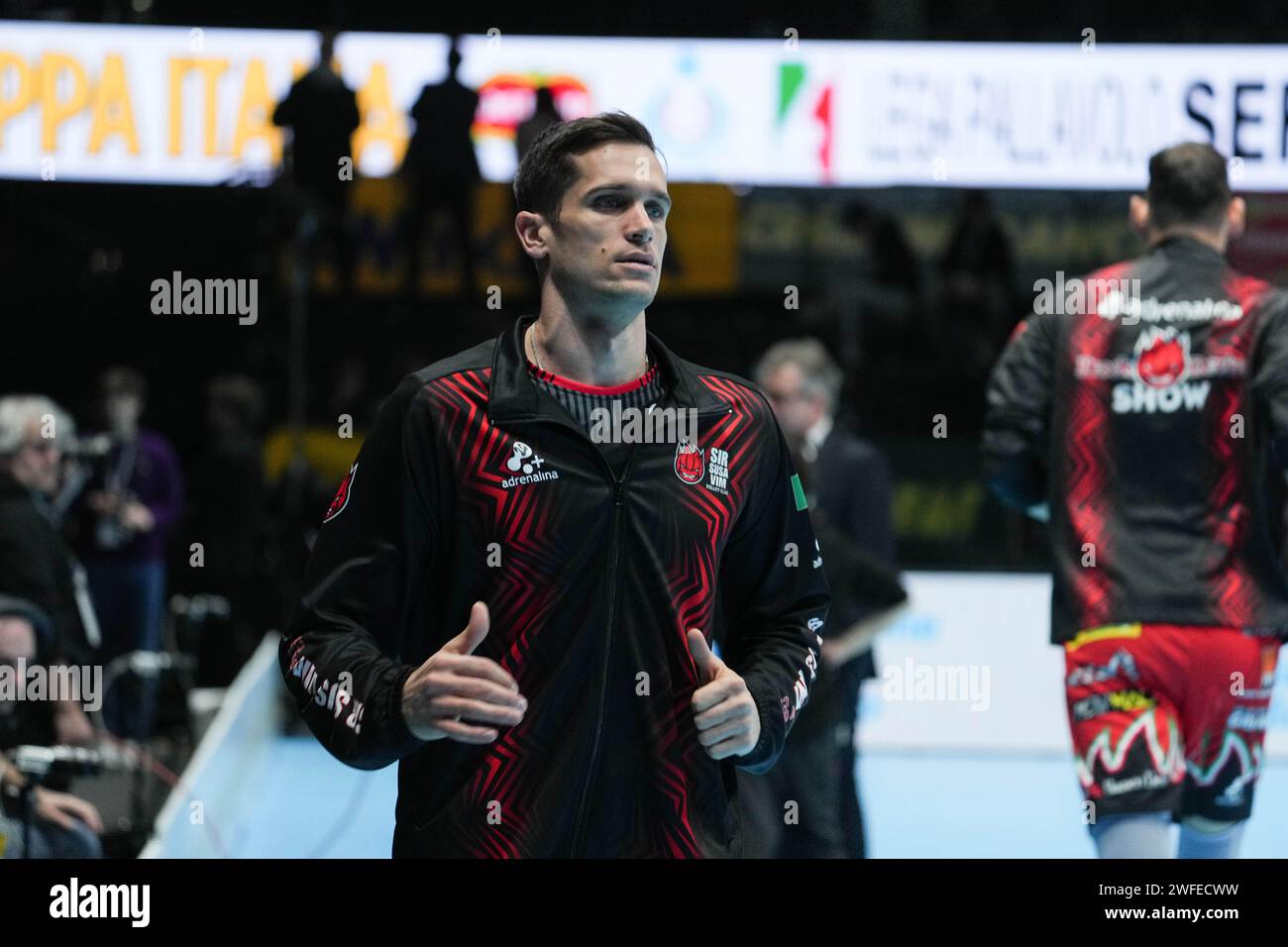 Ropret Gregor of #20 of Sir Susa Vim Perugia seen in actin during the ...