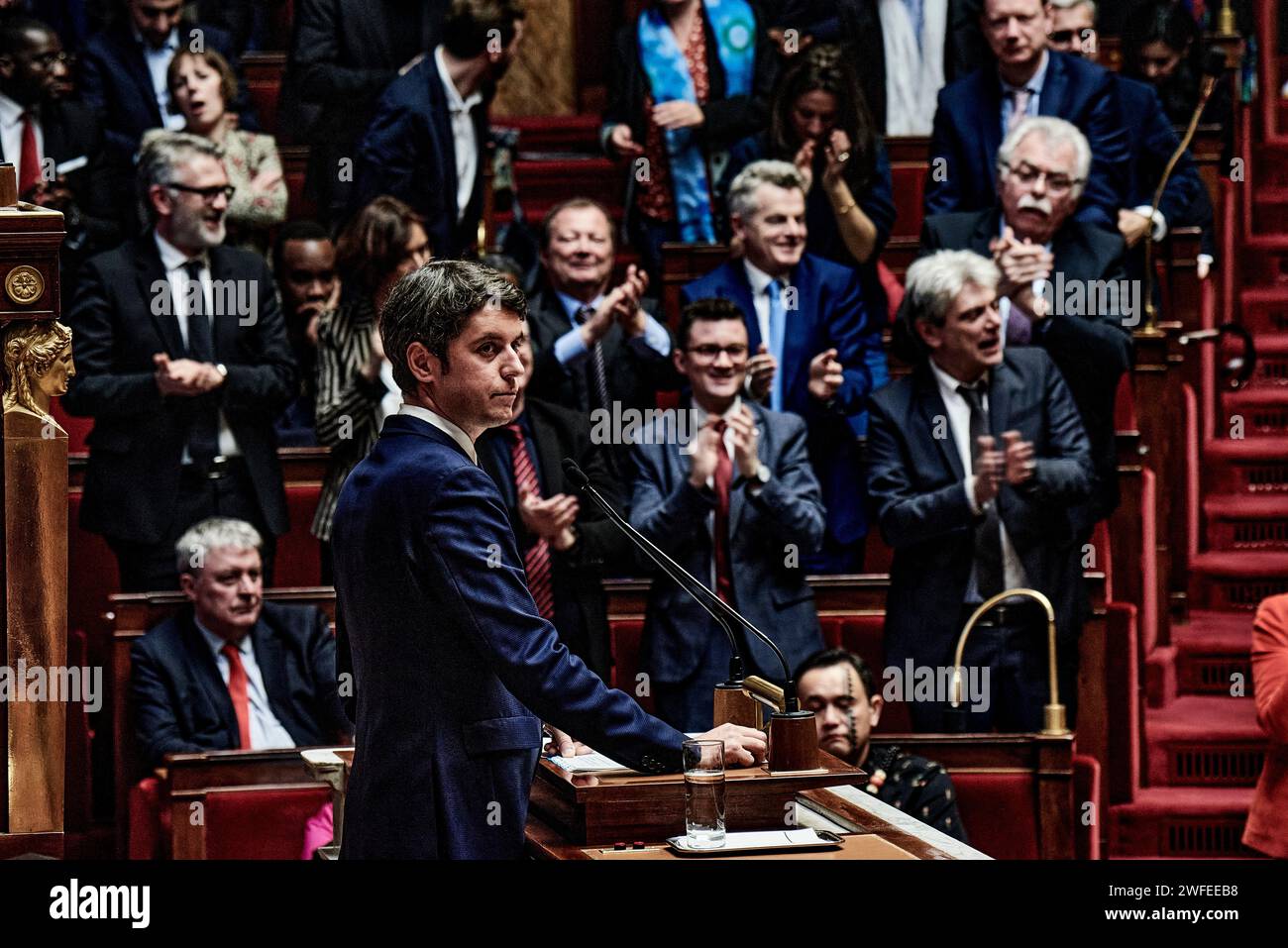 Discours de gabriel attal hi-res stock photography and images - Alamy
