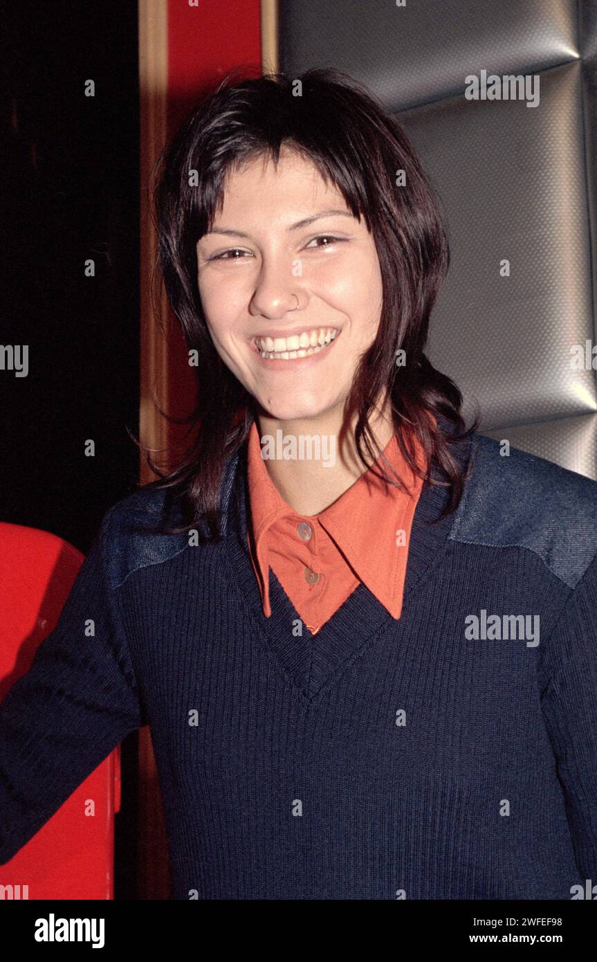 Milan Italy 1997-11-14 : Elisa, Italian singer,during the television ...