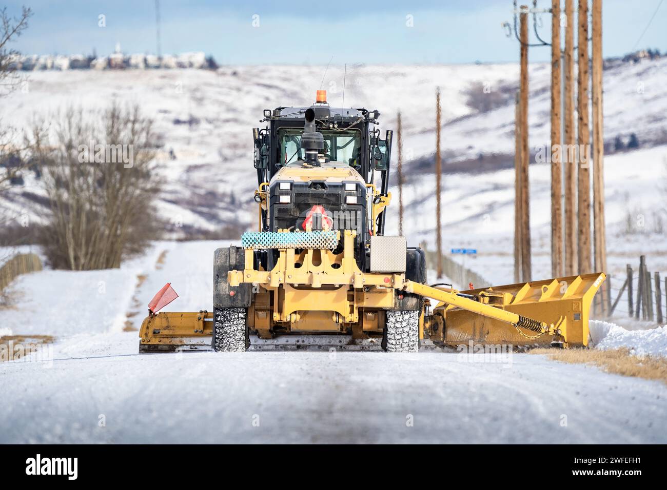 Blades on snow removal hi-res stock photography and images - Alamy