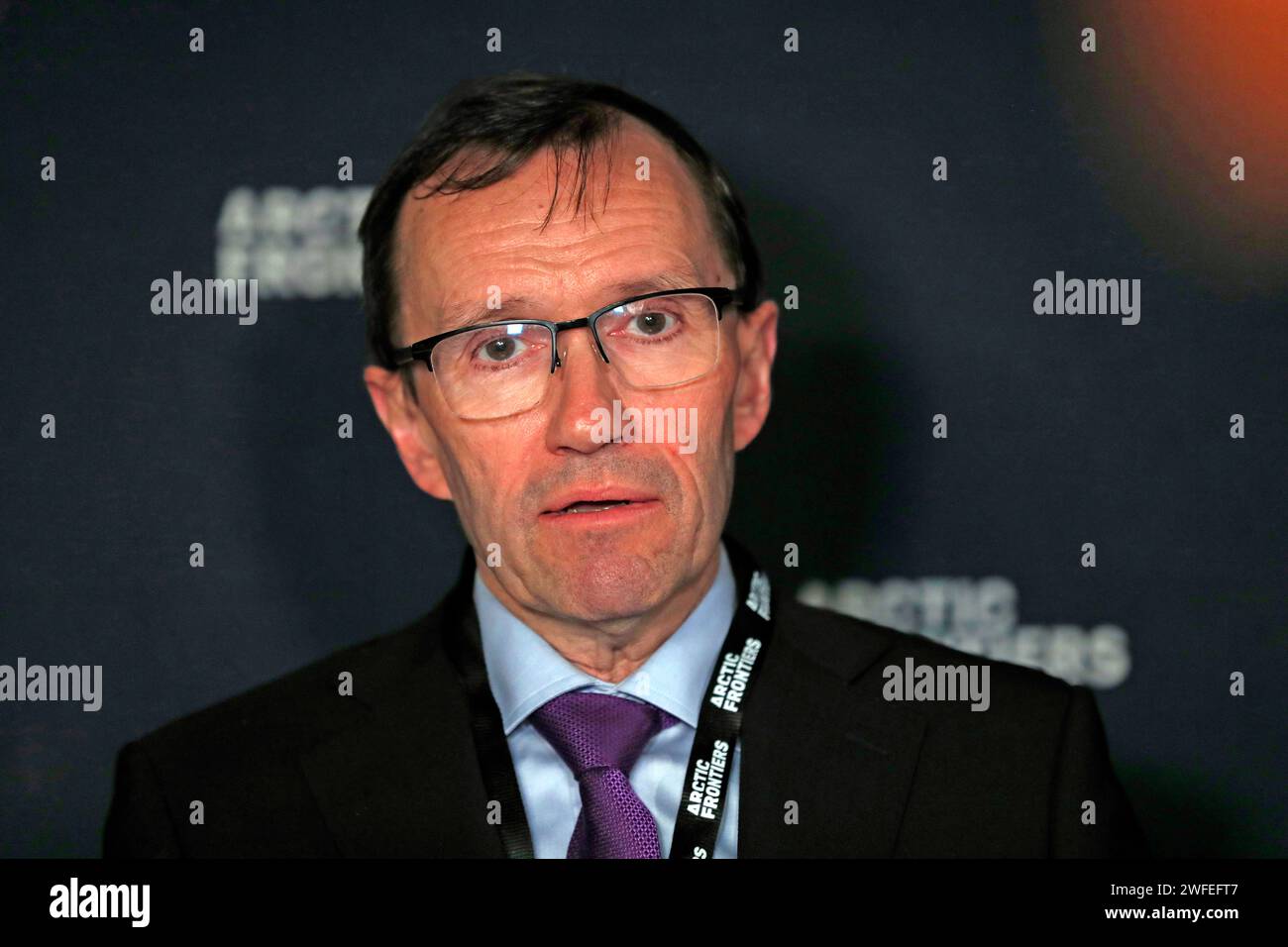 Tromsø 20240130.Foreign Minister Espen Barth Eide at Arctic Frontiers ...