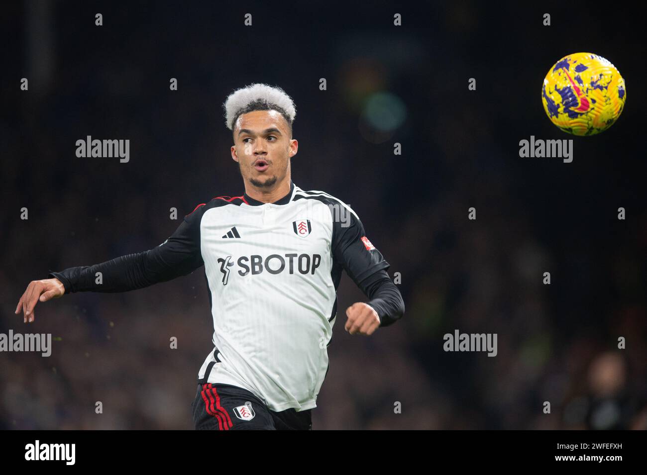 Craven Cottage, Fulham, London, UK. 30th Jan, 2024. Premier League ...