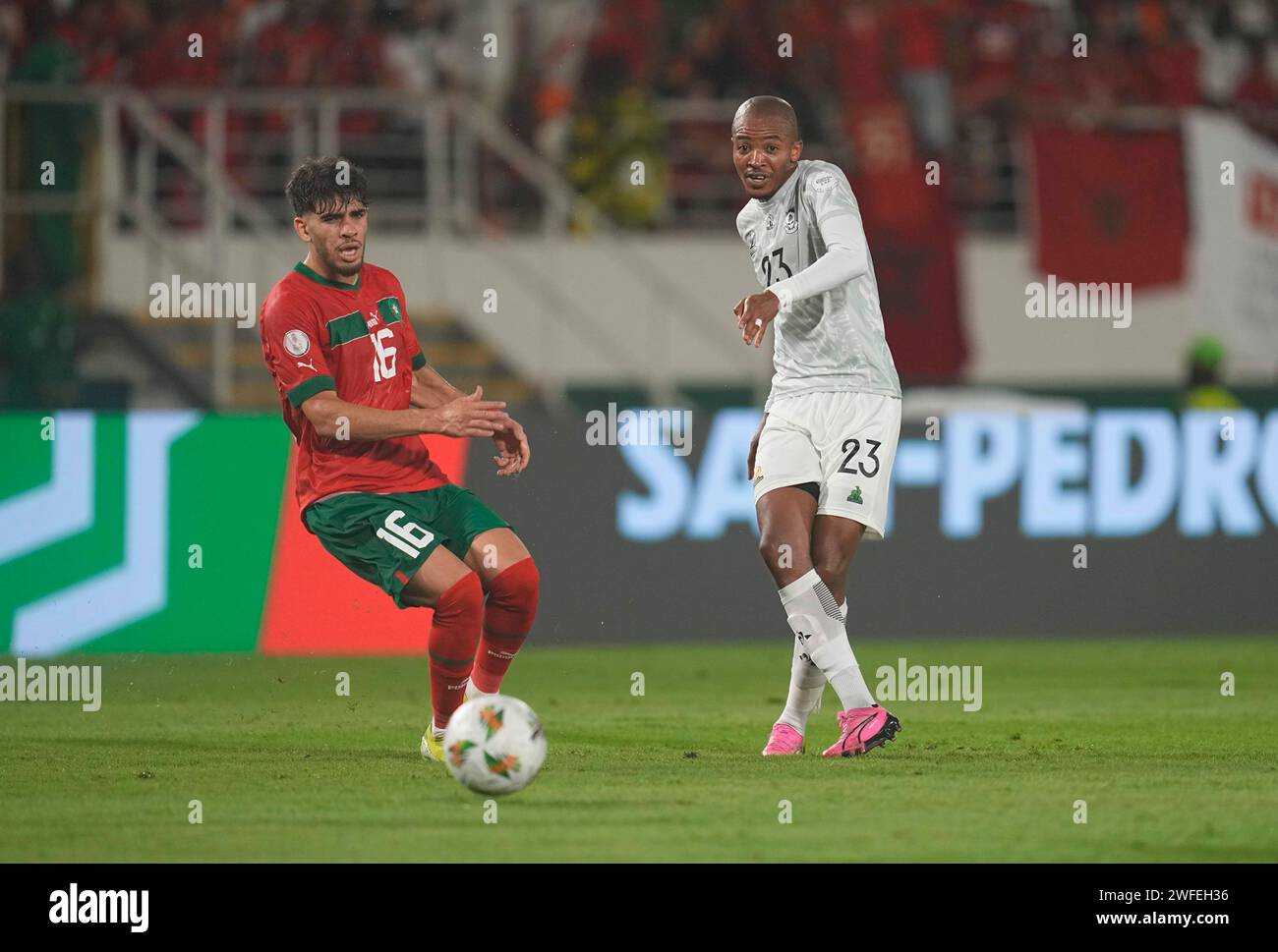 January 30 2024: Thapelo James Morena (South Africa) // during a ...