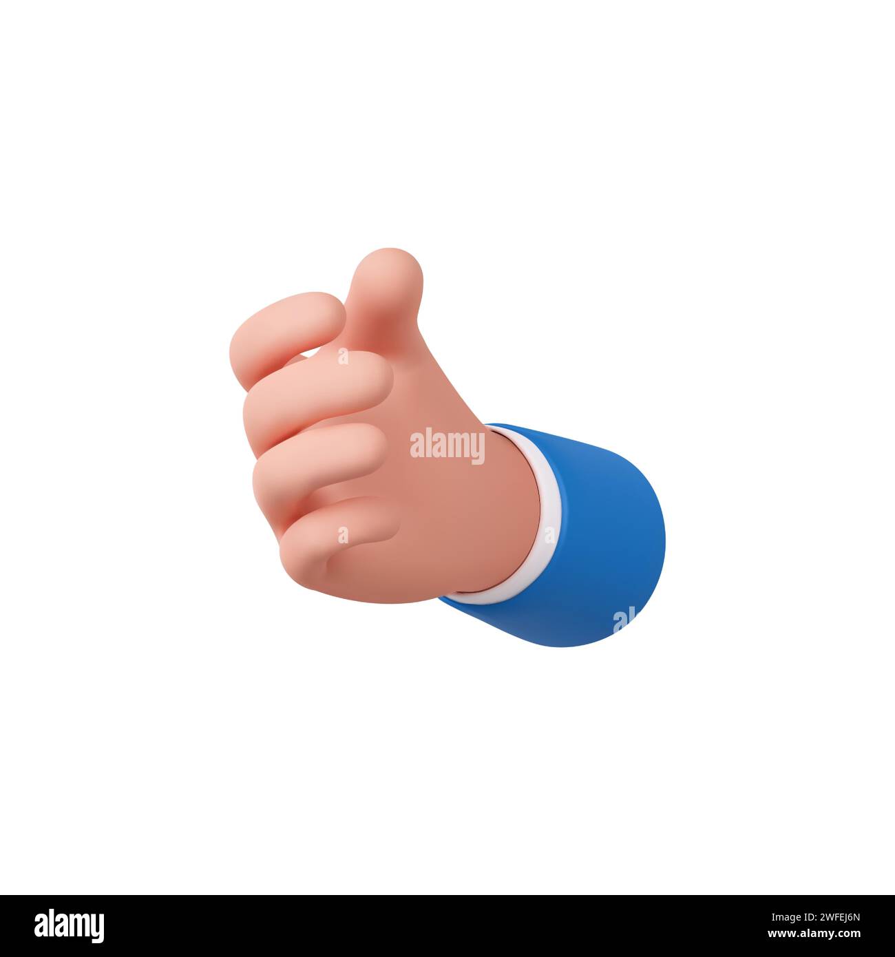 3d Cartoon character hand Stock Vector Image & Art - Alamy