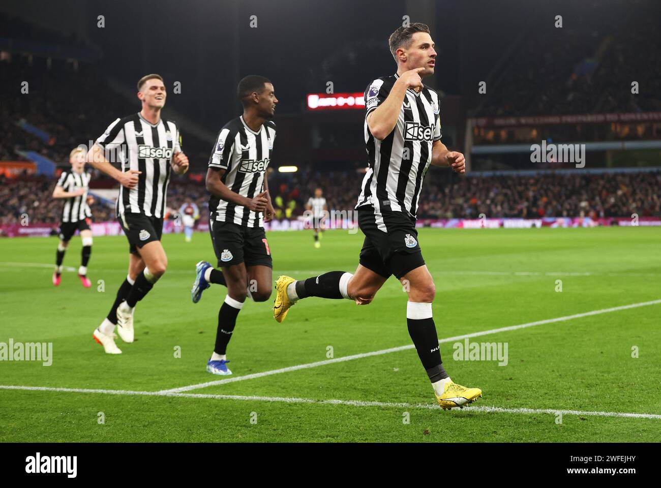 Birmingham, UK. 30th Jan, 2024. Fabian Schar of Newcastle United ...