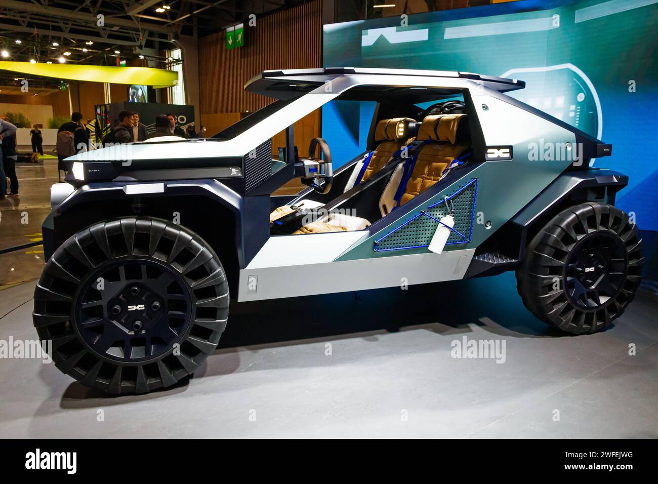 Dacia Manifesto concept all-terrain buggy car showcased at the Paris ...