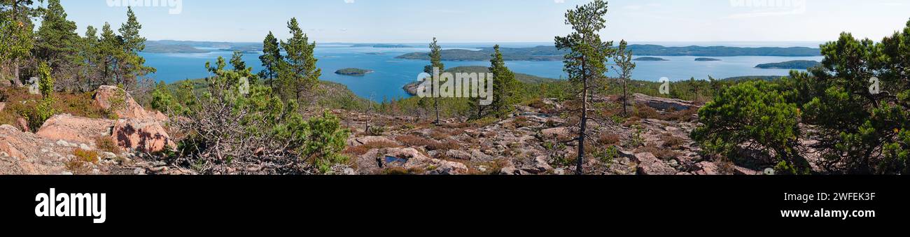 The island of Mjalton, Angermanland, High Coast, Sweden Stock Photo - Alamy