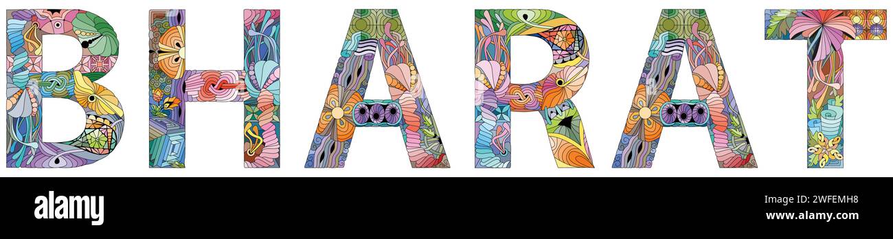 Bharat is the official name of the Republic of India in Hindi language ...