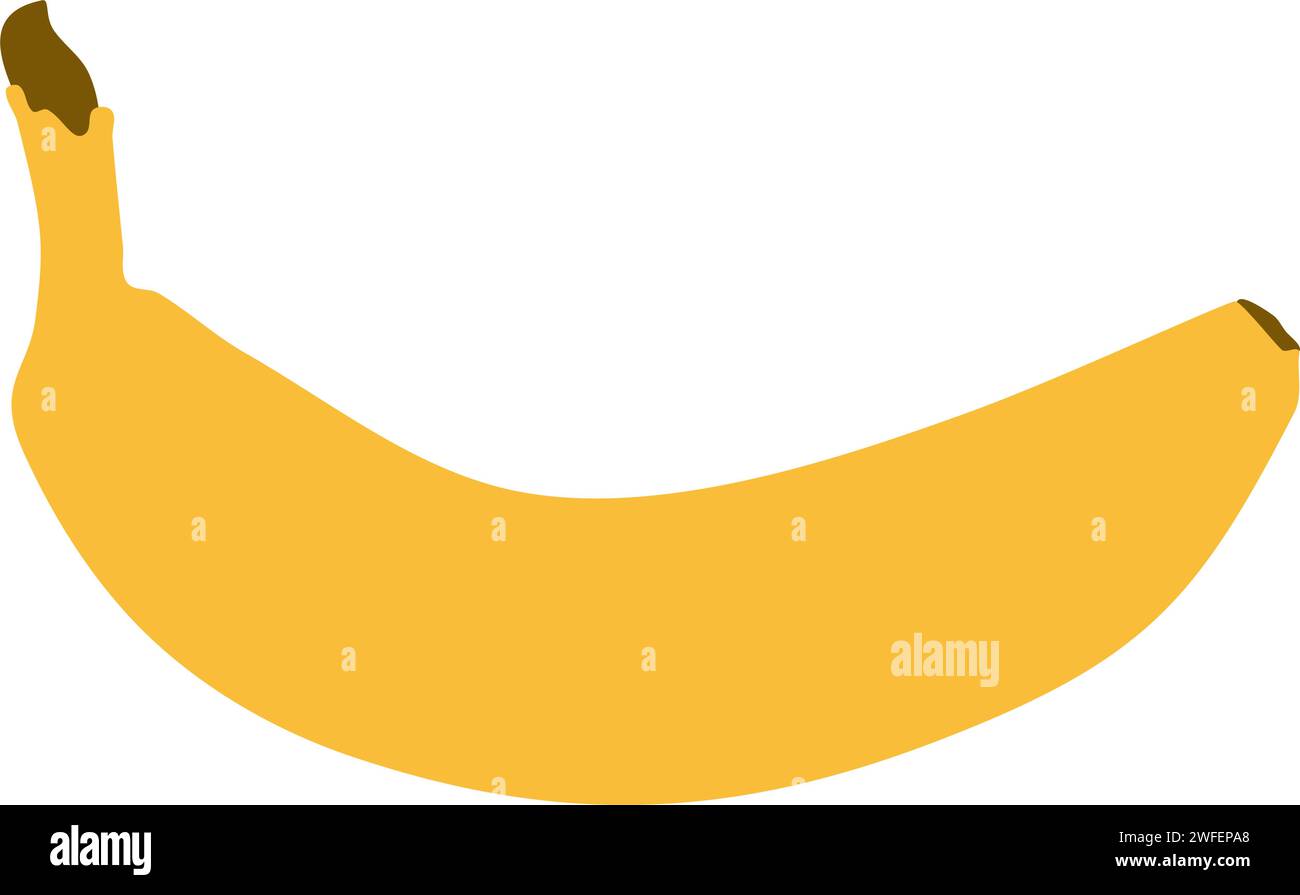 Banana Vector Illustration Stock Vector Image & Art - Alamy