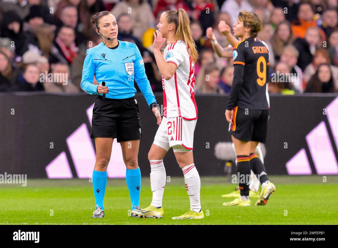 Amsterdam Duivendrecht, Netherlands. 30th Jan, 2024. AMSTERDAM ...