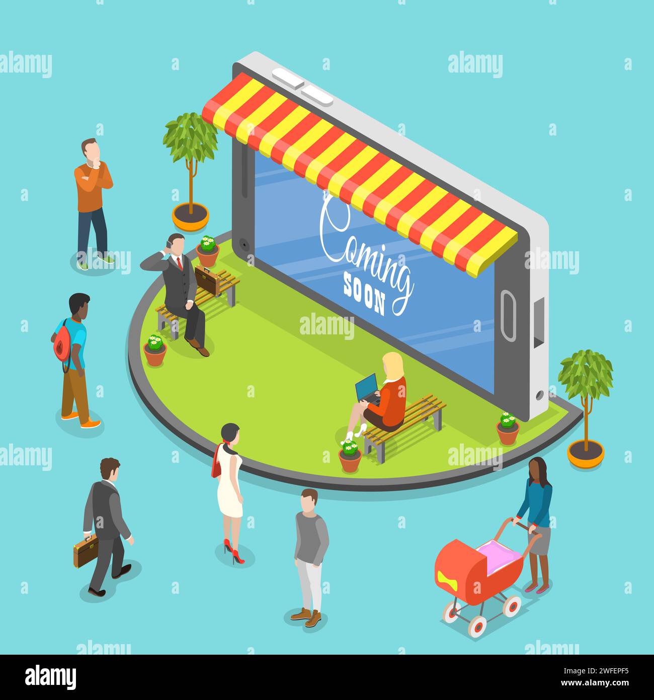 New store opening soon hi-res stock photography and images - Alamy