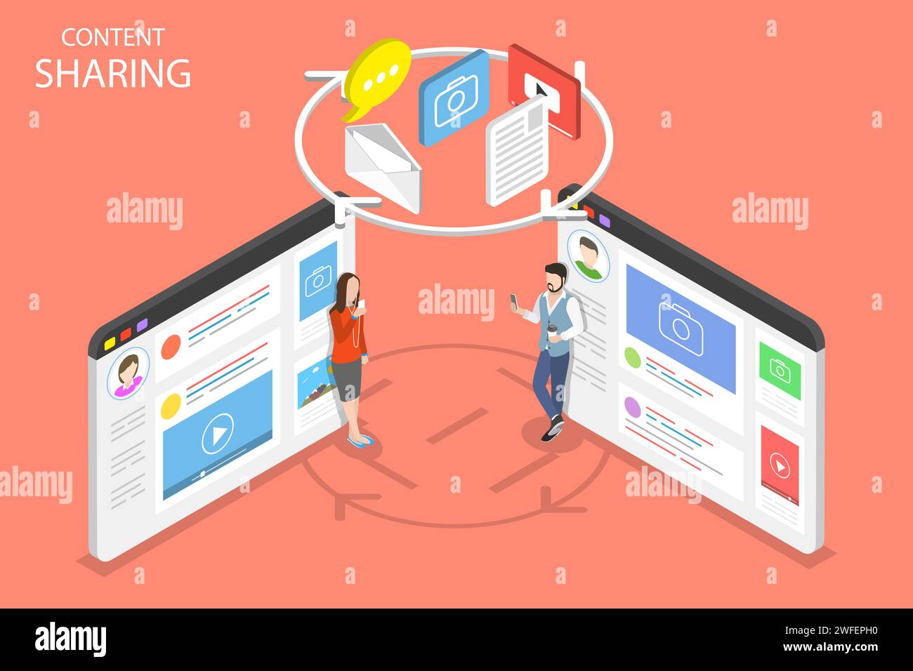 Sharing information hi-res stock photography and images - Alamy