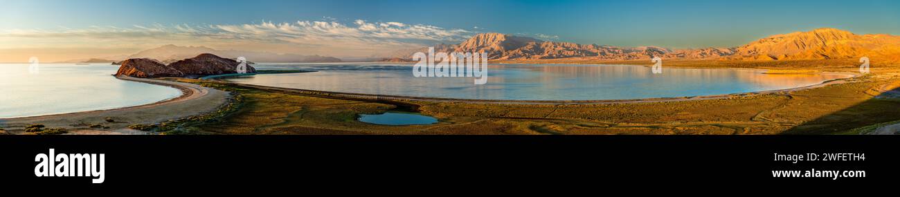 Sea coastline landscape, Baja, California Sur, Mexico Stock Photo - Alamy