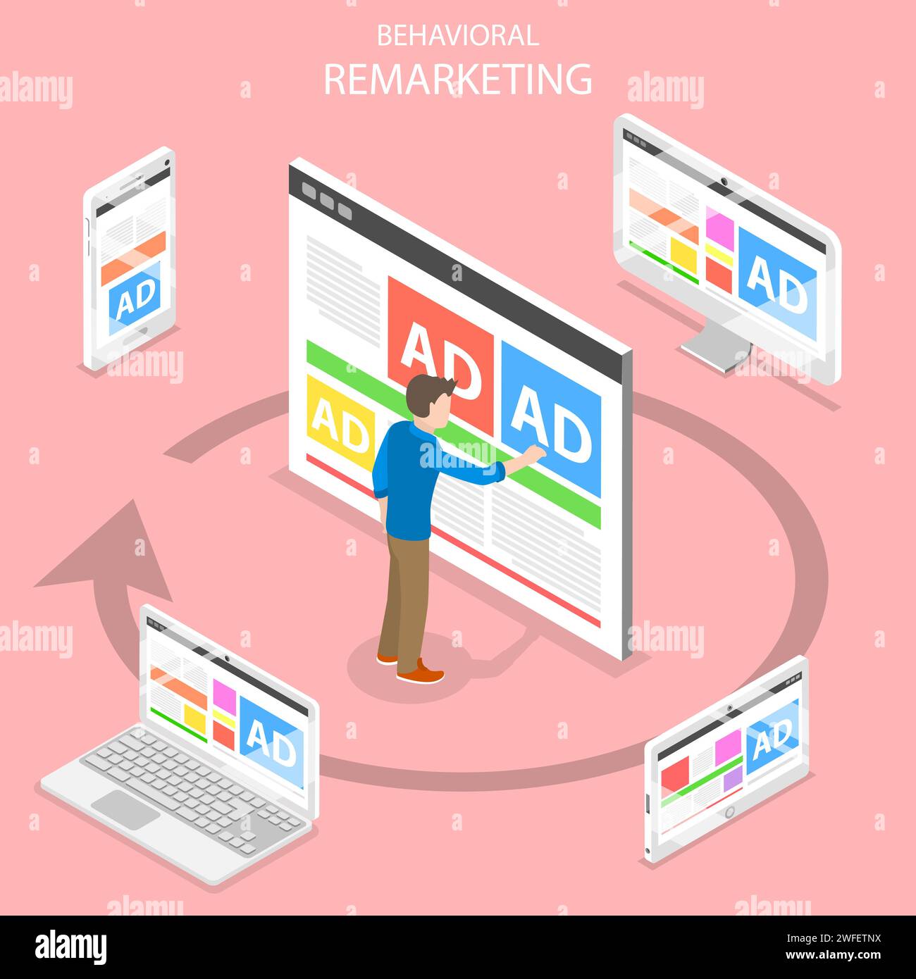 Influencer intern Stock Vector Images - Alamy