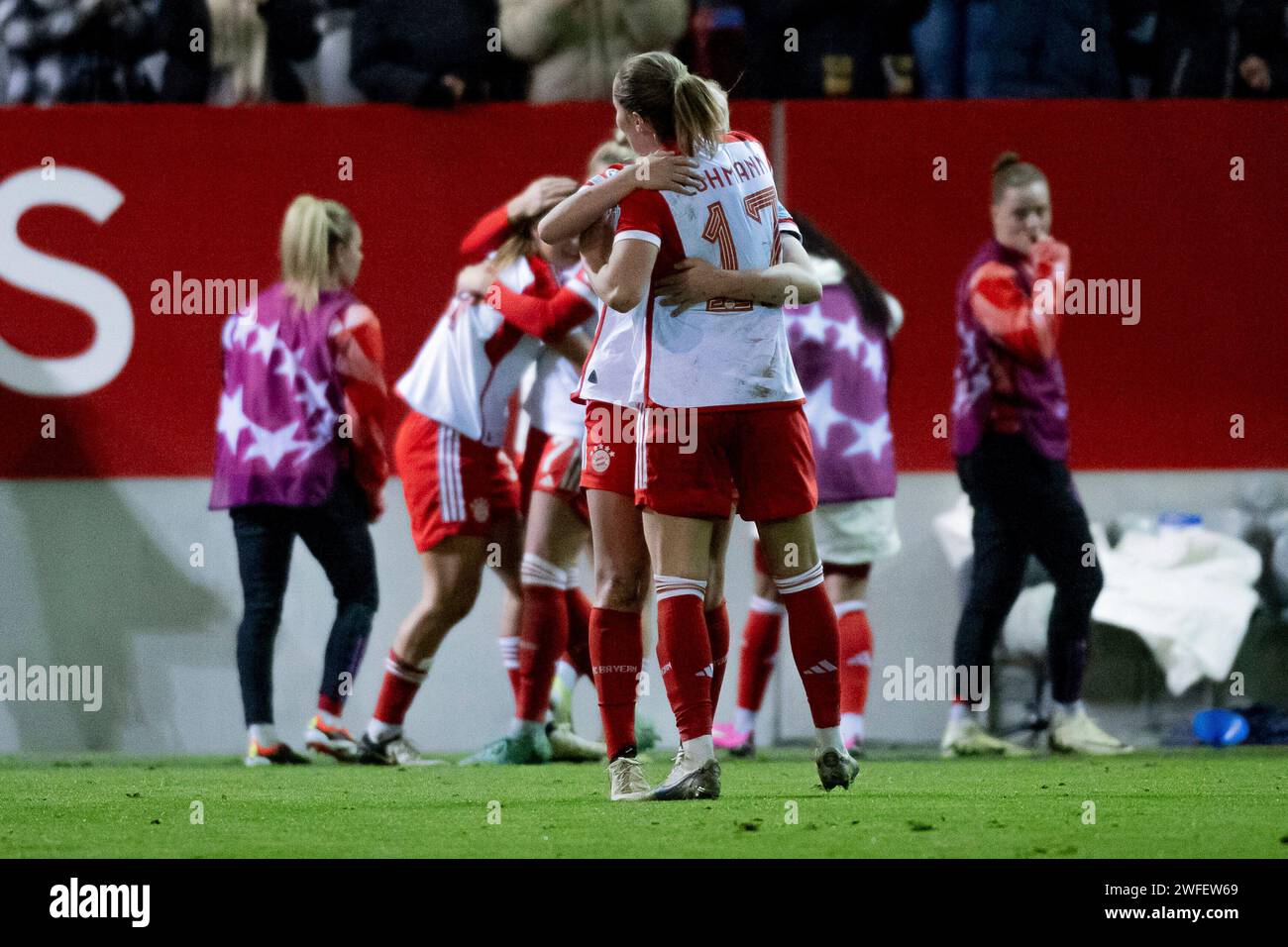 Muenchen, Deutschland. 30th Jan, 2024. Georgia Stanway (FC Bayern ...