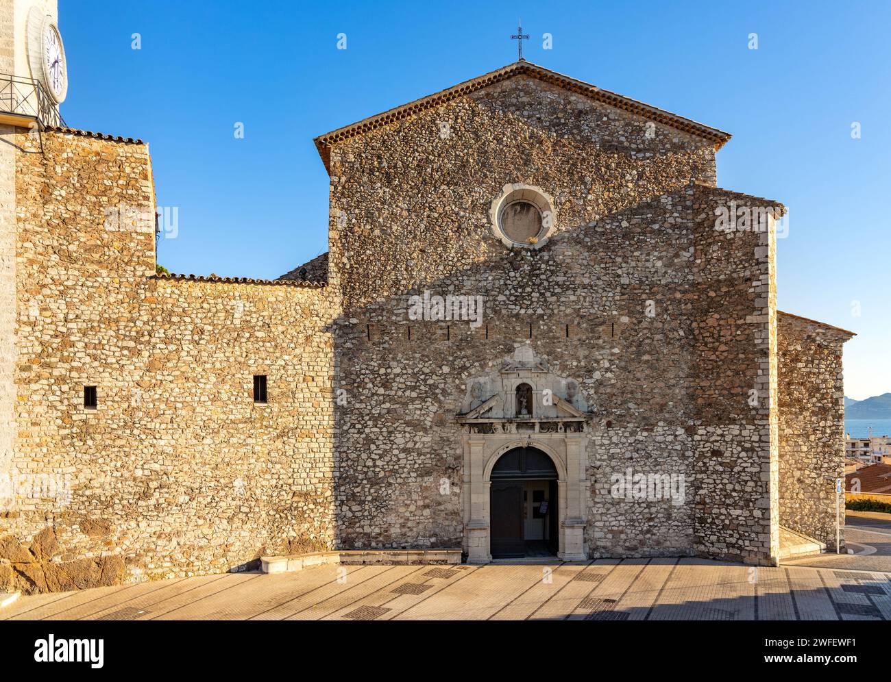 Cannes, France - July 31, 2022: Eglise Notre Dame d'Esperance Our Lady ...