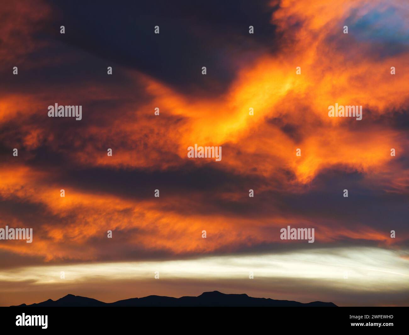 Many colors of sunset hi-res stock photography and images - Alamy