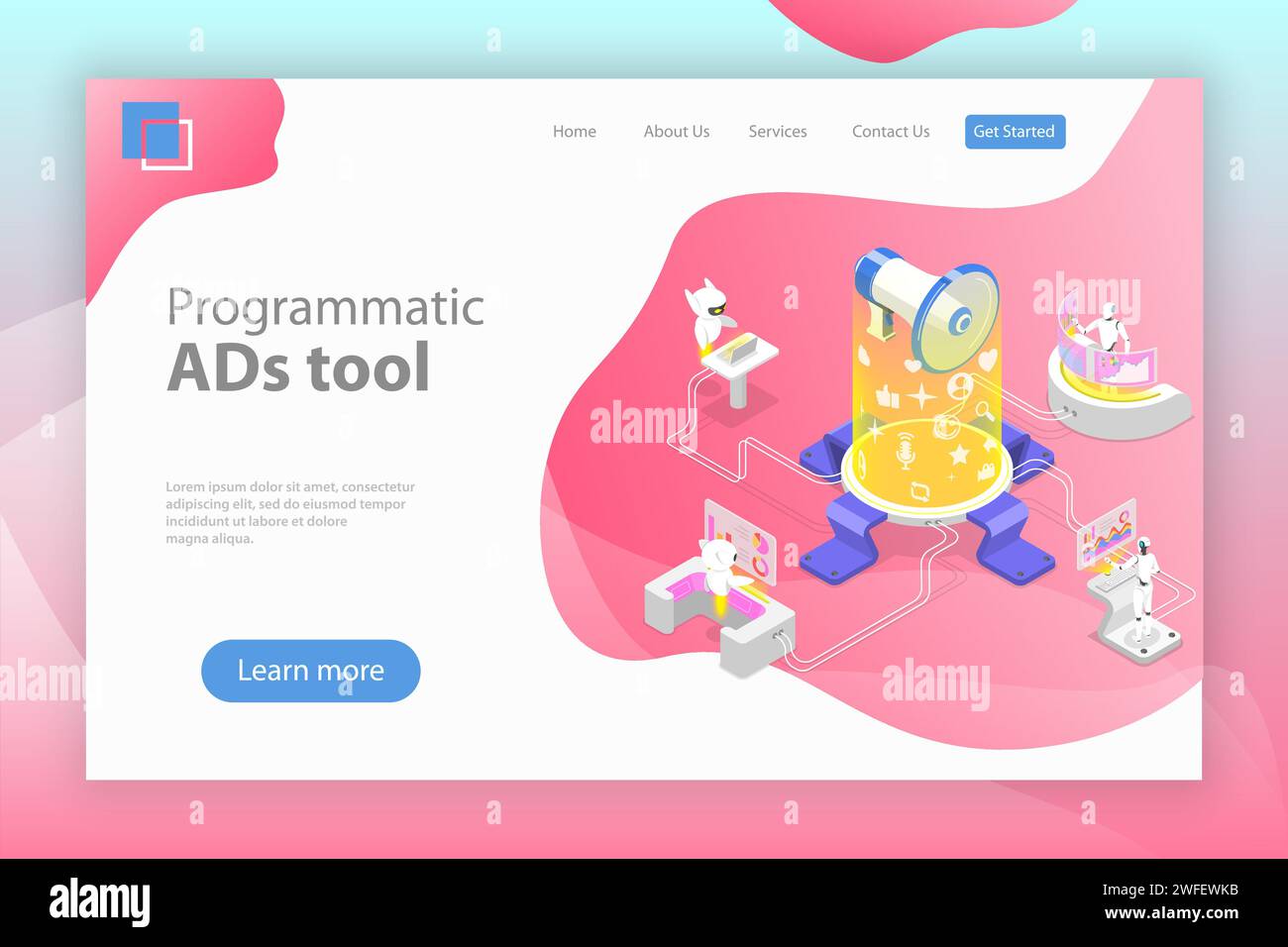 Automated content Stock Vector Images - Alamy