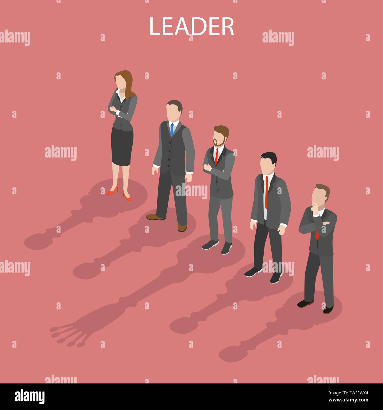 Team achiever Stock Vector Images - Alamy