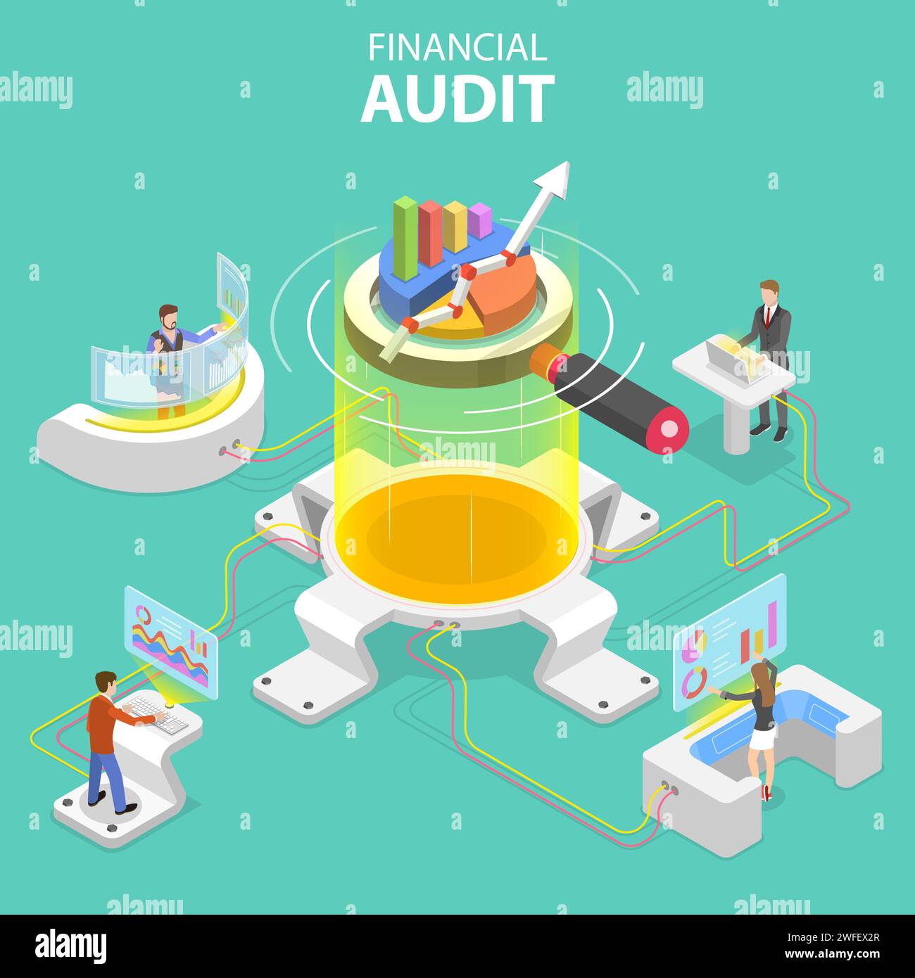 Audit planning Stock Vector Images - Alamy