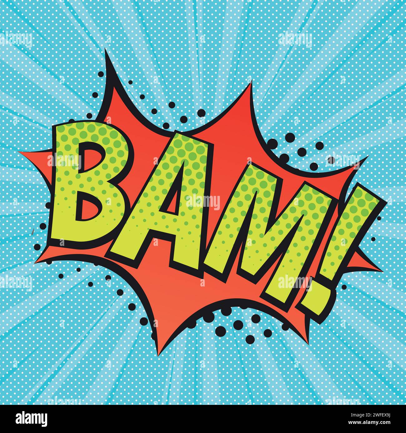 Bam pop art hi-res stock photography and images - Alamy