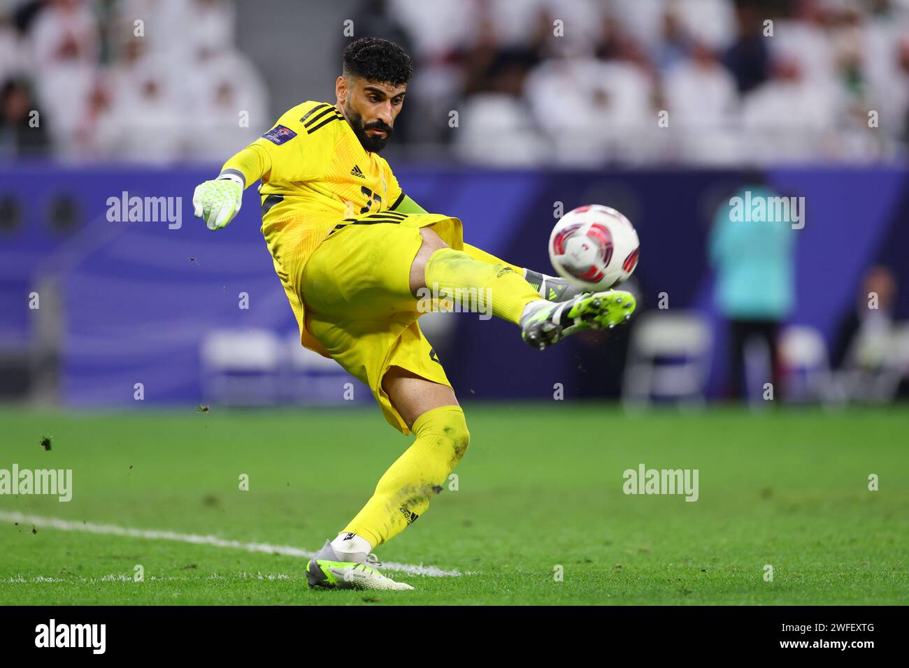 Al Rayyan, Qatar. 30th Jan, 2024. Ahmed Al Kassar (KSA) Football/Soccer ...