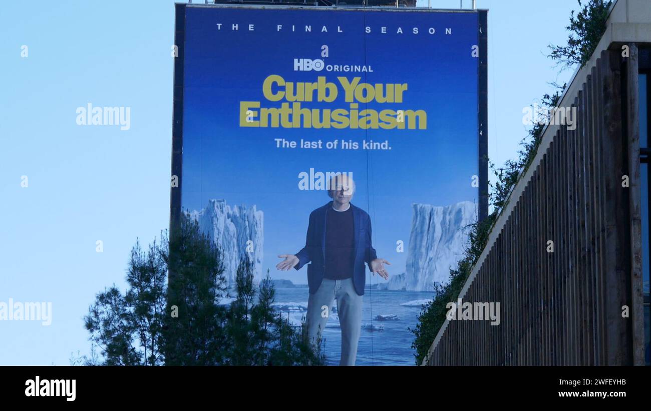 Los Angeles, California, USA 29th January 2024 Larry David HBO Curb ...