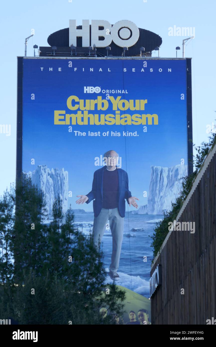 Los Angeles, California, USA 29th January 2024 Larry David HBO Curb ...