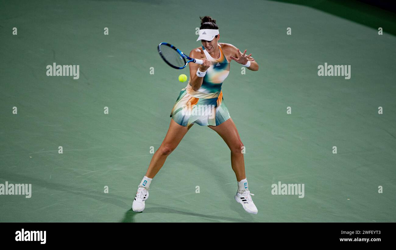 Katerina siniakova cze vs garbine muguruza esp hi-res stock photography ...
