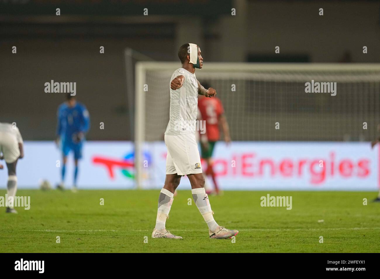 January 30 2024: Gomolemo Grant Kekana (South Africa) // during a ...