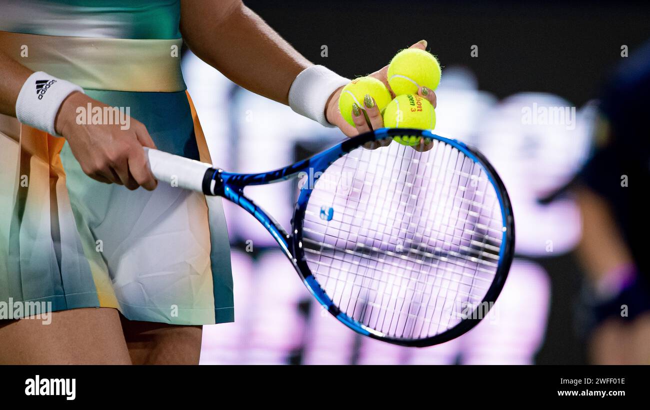 Katerina siniakova cze vs garbine muguruza esp hi-res stock photography ...