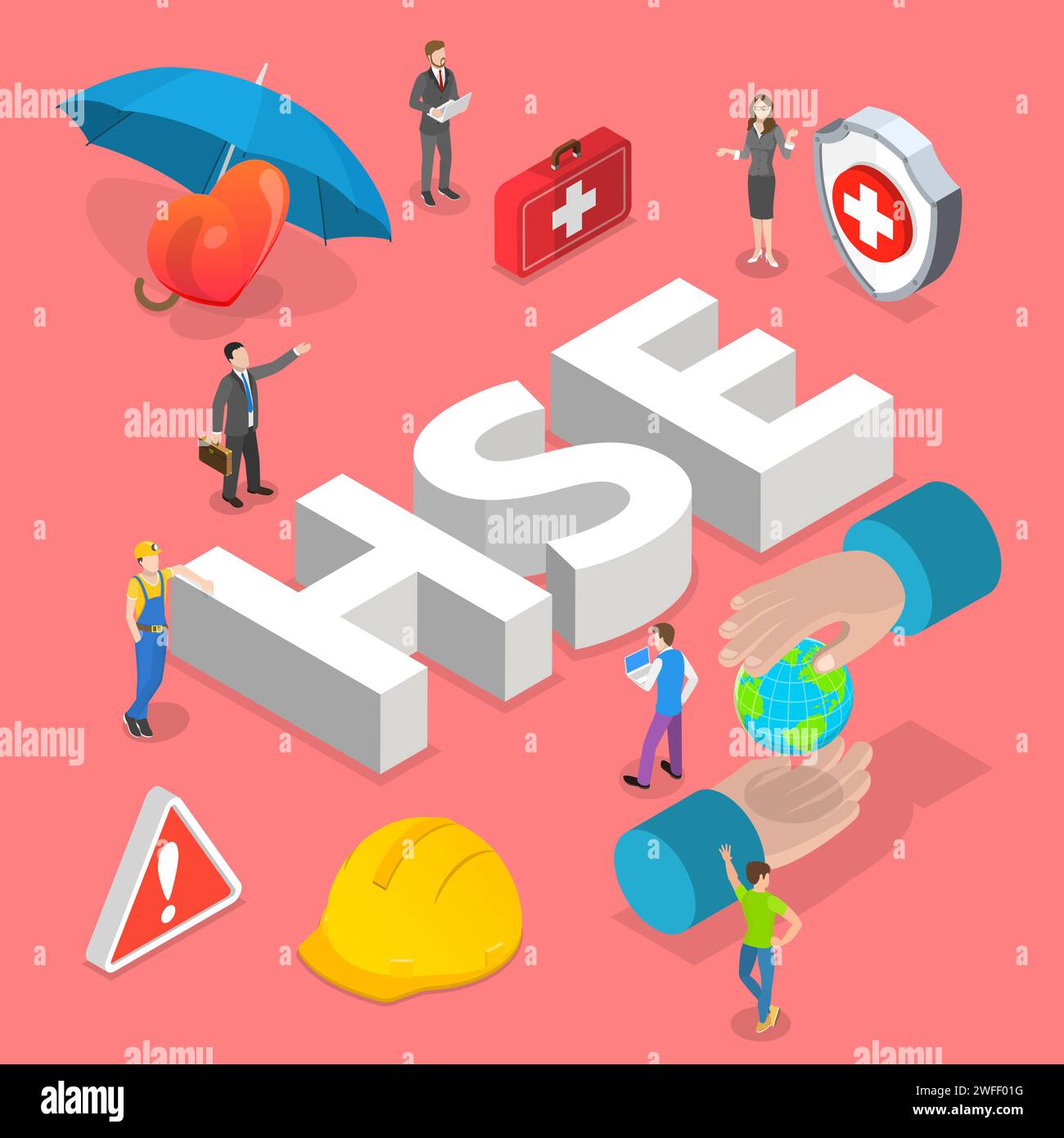 Workplace health and safety vector vectors hi-res stock photography and ...