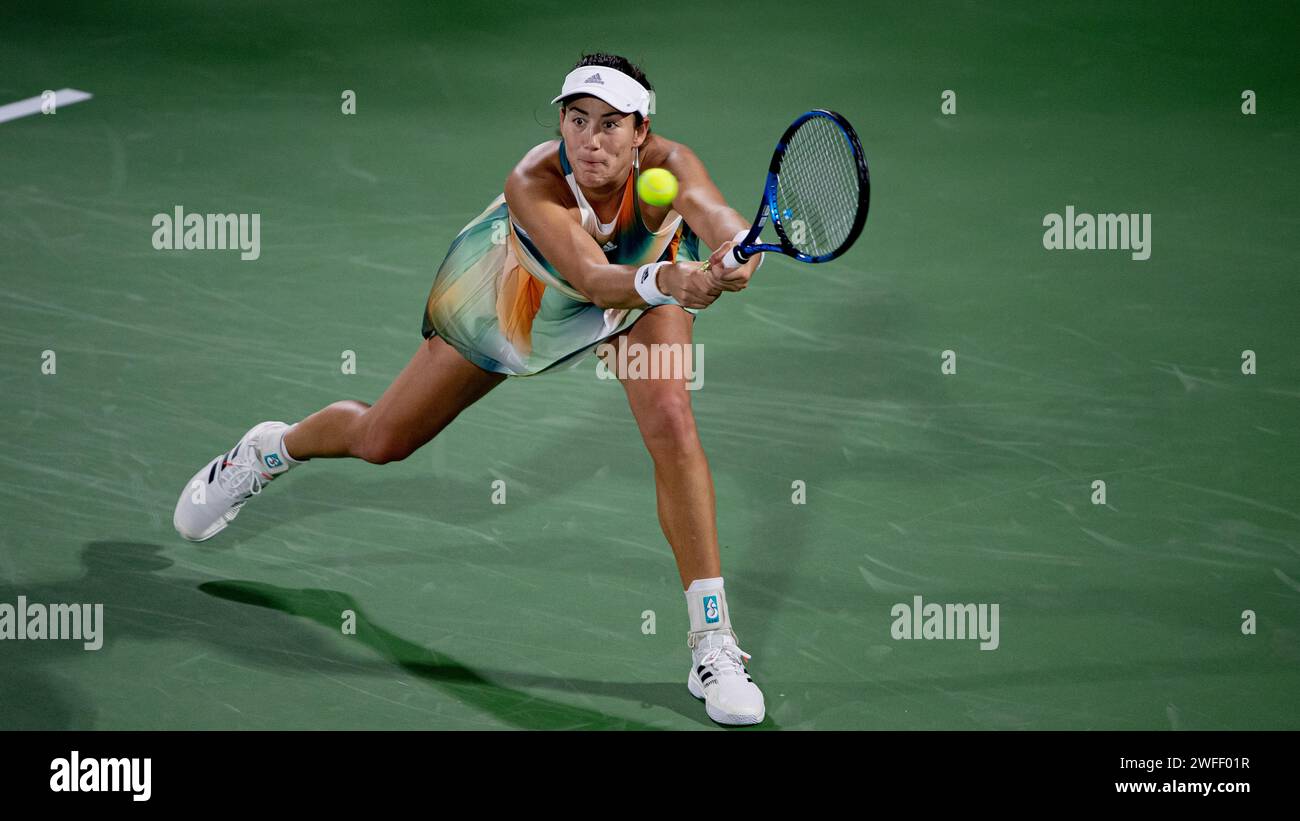 Katerina siniakova cze vs garbine muguruza esp hi-res stock photography ...