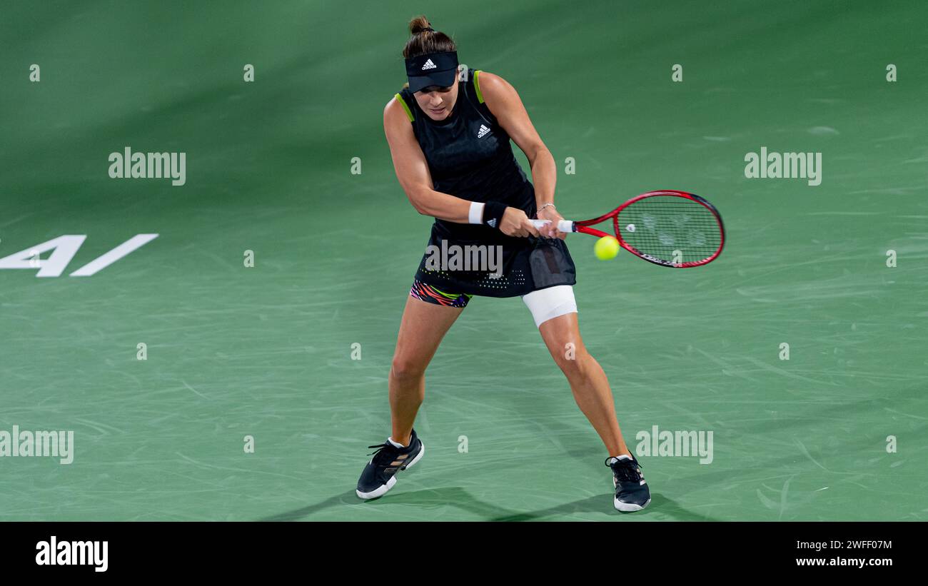 Elena-Gabriela RUSE (ROU) vs Simona HALEP (ROU) during their Singles ...