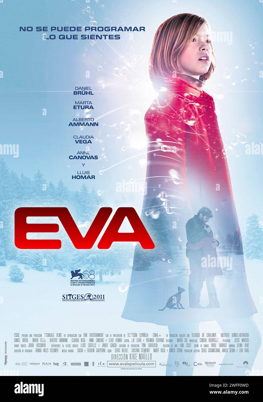 Eva (2011) directed by Kike Maíllo and starring Daniel Brühl, Claudia ...
