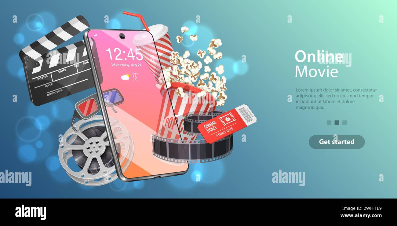 Filmmaking vector vectors hi-res stock photography and images - Alamy